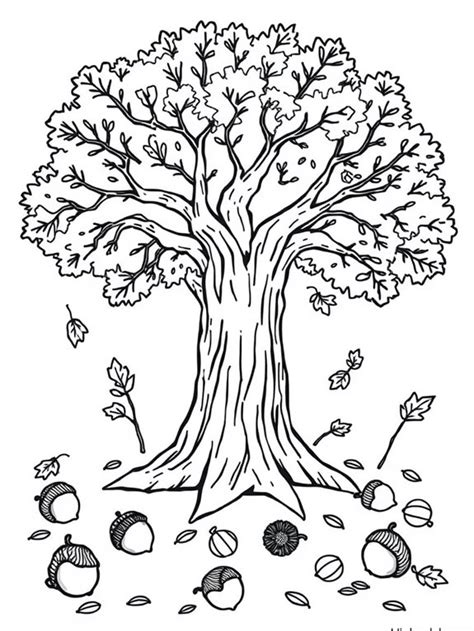 12 Free Printable Fall Coloring Pages For Preschool Fun