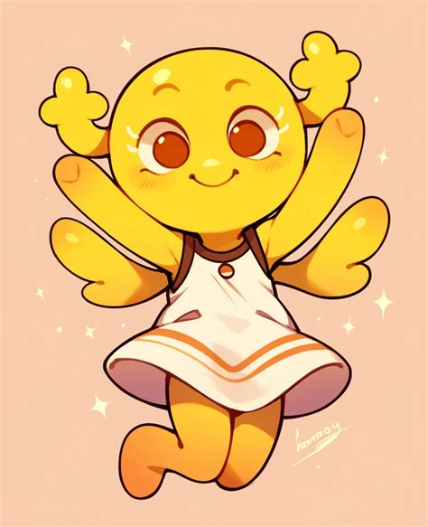 Penny Fitzgerald Pennyunshelled Alone Cute Smiling Yellow Body