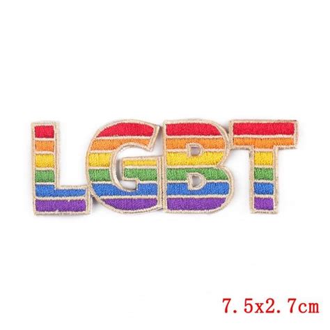 Lgbt Pride Iron On Embroidered Patch Queer In The World The Shop