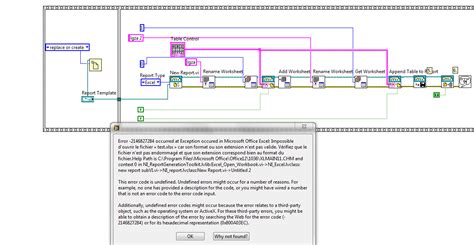 Error While Opening An Excel File Via Labview Ni Community