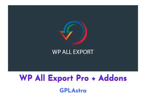 Wp All Export Woocommerce Pro Addon V1010 Free Download