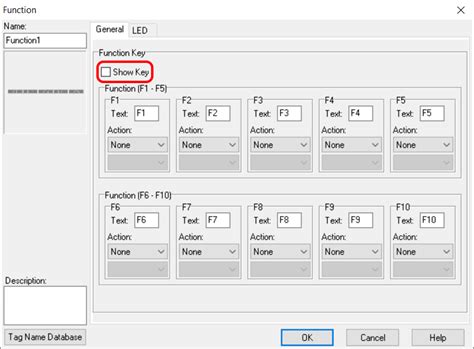 Dynamic Function Key Labels For C More Micro