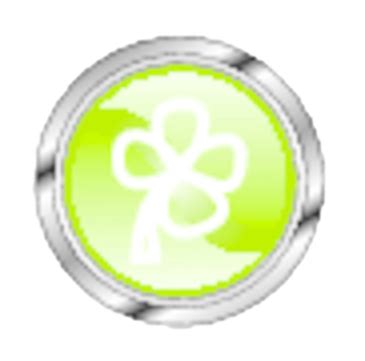 Wavy Green Glossy Web Button Or Icon Keyboard Element Environment Vector Keyboard Element