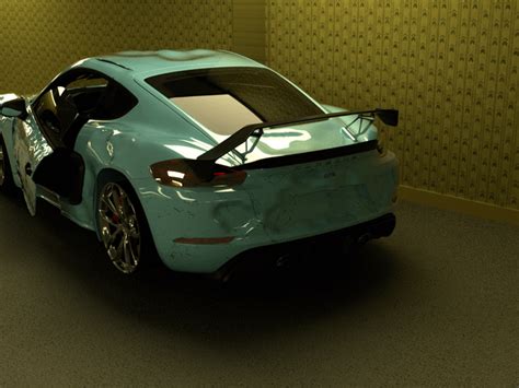 Found This Wrecked Porsche While Wandering Through The Backrooms R