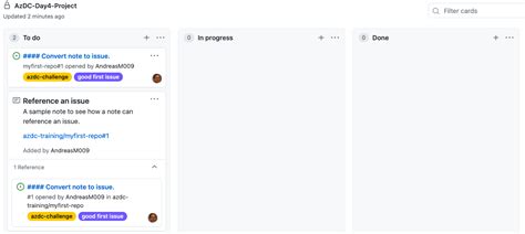 Challenge Github Project Boards Azure Developer College