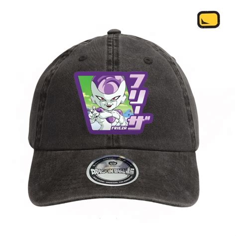 Gorra Dragon Ball Z Chibi Frieza Final Form” Gris Vintage El Guante De Guslutt