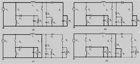 A Equivalent Circuit For Mode 1 B Equivalent Circuits For Modes 2 Download Scientific