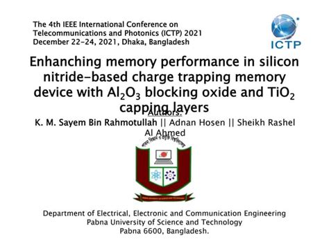 Enhanching Memory Performance In Silicon Nitride Based Charge Trapping