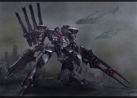 Unsung And Cradle Armored Core And 1 More Drawn By Touge Kubiwa