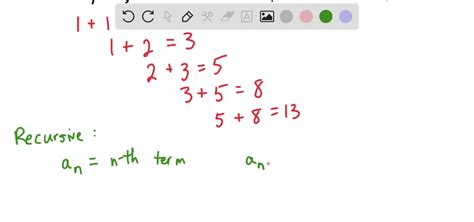 solved what is the formula for fibonacci sequence try to explain how