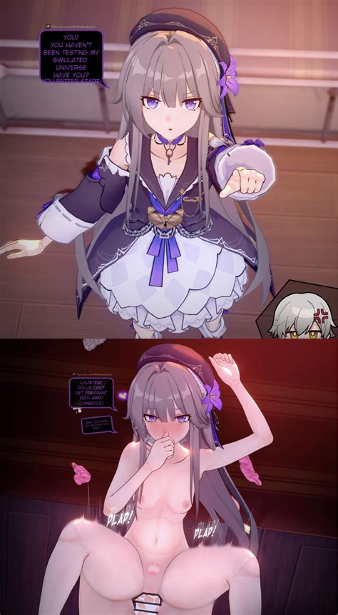 Rule 34 Blush Caelus Honkai Star Rail Cum Cum In Pussy Cum Inside Herta Honkai Star Rail