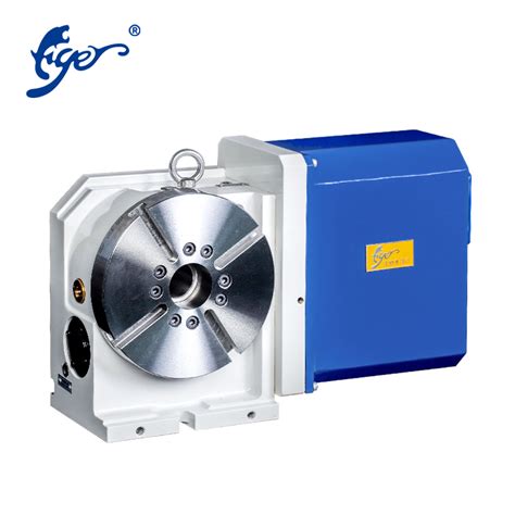 Tcv 210 4th Axis Rotary Table Buy Product On Tiger Cnc Machine Tool Accessories Co Ltd