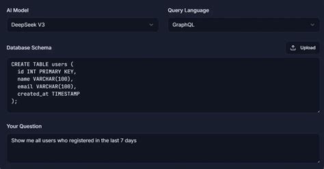 Free Ai Transforms Questions Into Perfect Sql Queries Query Gpt