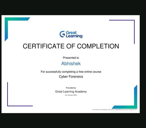 Abhishek Soam On Linkedin Greatlearningacademy Greatlearning Glacertificate