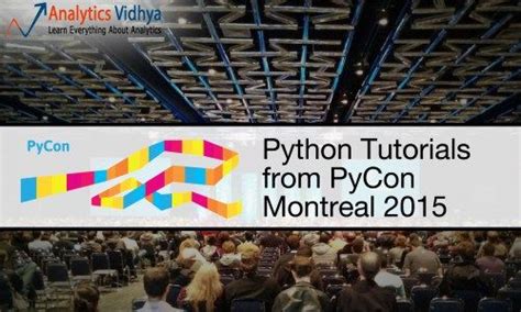Pycon Montreal 2015 Tutorials Hands On Way To Learn Data Science In
