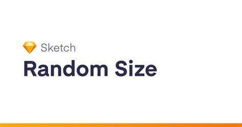 sketch random size plugin sketch elements