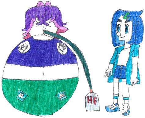 Liko Inflates Dot With Helium Trade By Christopherthe2ndson On Deviantart