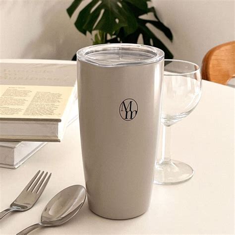 Mm 스텐 텀블러 보온 보냉 물병 베이직 백 가방 증정 470ml 감도 깊은 취향 셀렉트샵 29cm