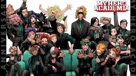 Kohei Horikoshi Celebrates MY HERO ACADEMIA S 10th Anniversary With Special Art Ahead Of Manga S End