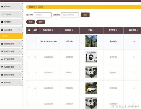 Java基于springboot的新能源电动汽车洗车预约系统335cj Csdn博客