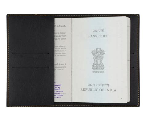 Buy Leather Passport Cover Personalized Passport Cover The Junket