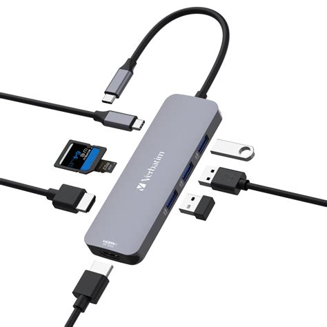 Usb C Pro Multiport Hub 8 Port Cmh 08