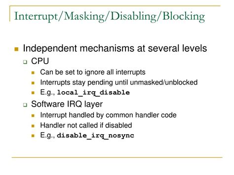 Ppt Interrupt Handling Powerpoint Presentation Free Download Id