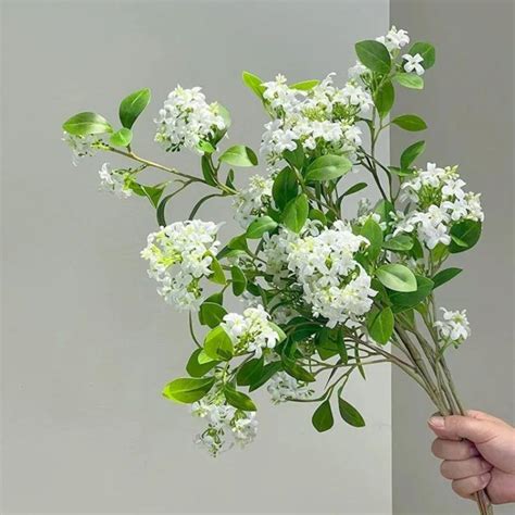 Osmanthus Artificial Flowers Green Artificial Plants Wedding
