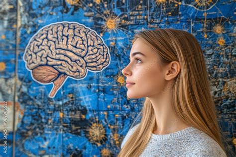 Synapse Mapping Neurodevelopment Mental Simulation And Neurocomputation Woman In Meditation With