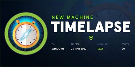 Timelapse Hackthebox Walkthrough