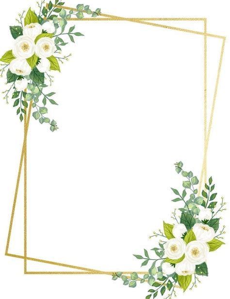 Plantillas Para Invitaciones De Boda Leaf Frame For Wedding