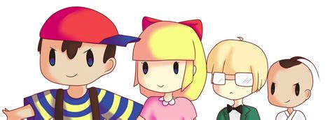 Ness Paula Jeff Poo By Deerkittens On Deviantart