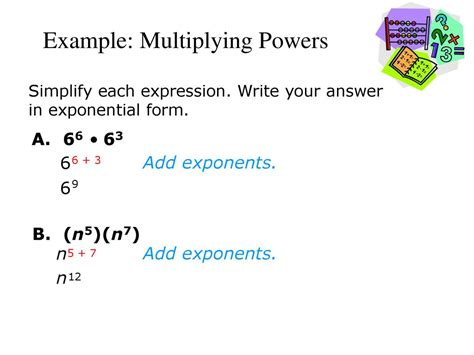 Multiplying Powers With The Same Base Ppt Download