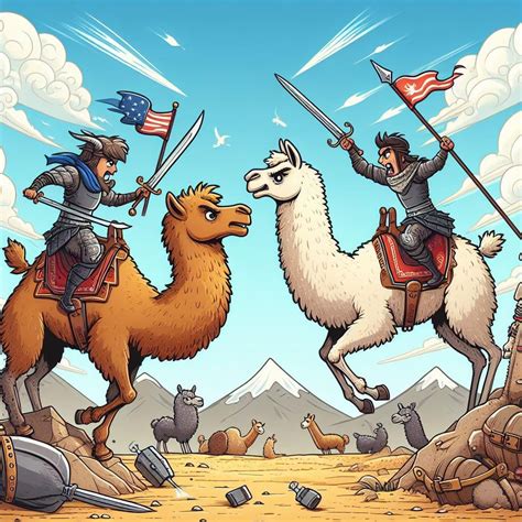 The Battle Of The Ocaml And The Llama Ai Has Started R Aiart