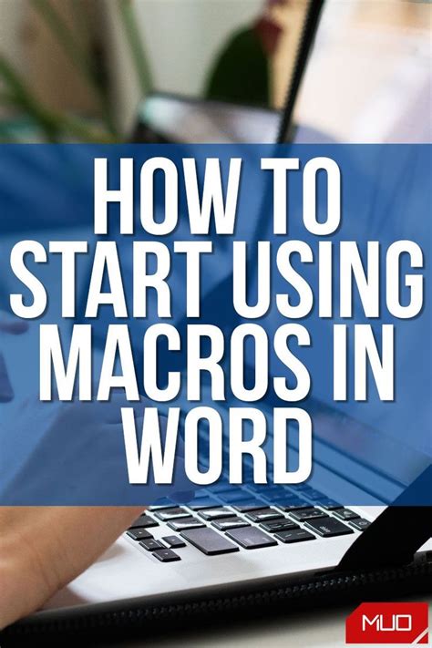 How To Start Using Macros In Word Microsoft Word Lessons Macros Words