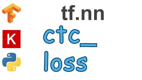 123 ctc loss tensorflow tutorial youtube