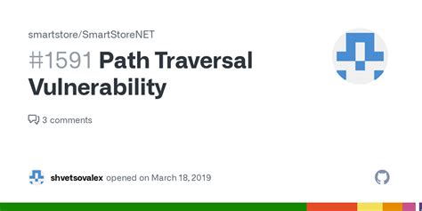 Path Traversal Vulnerability · Issue 1591 · Smartstoresmartstorenet