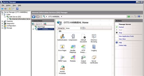 configuring iis7 win2008 with cng