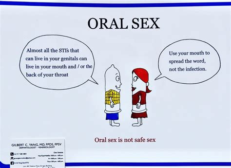 Drgcyang Oralsex Is Not Safe Sex Dr Gilbert Yang Sti Specialist