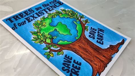 There Is A Tree With The Earth On It