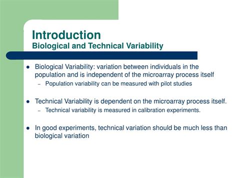 ppt introduction to bioinformatics microarrays2 microarray data