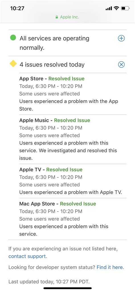 Apple Fixed The Problems In The Stores That A Few Of Us Were Having R Ios