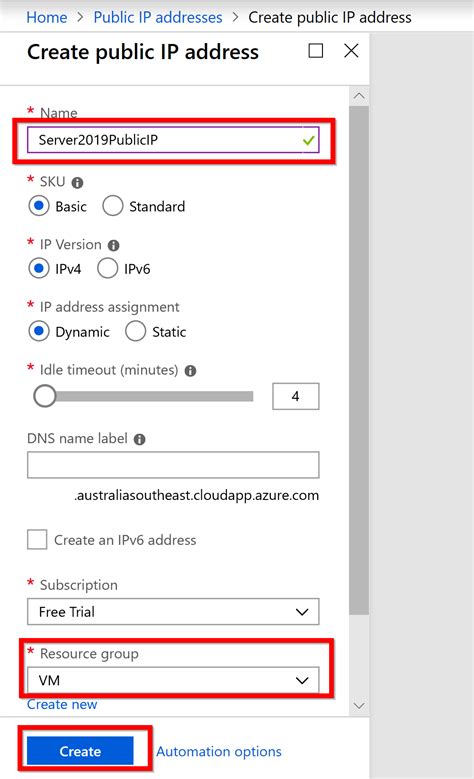 How To Assign Public Ip Address To Azure Vm Configuration Manager