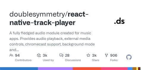 React Native Track Player TrackPlayer Ts At Main Doublesymmetry React Native Track Player GitHub