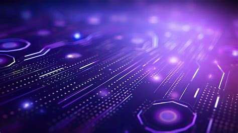 Premium Photo Solid Purple Technology Background