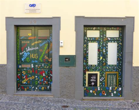 Numerical Doors Rua De Santa Maria Funchal Madeira 31 D Flickr