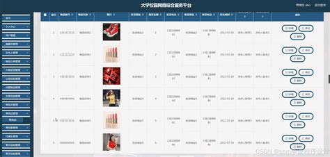 springboot毕设 大学校园网络综合服务平台 程序 论文 csdn博客