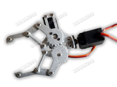 Parallel Jaw Robotic Gripper Parallel Jaw Robotic Gripper [rki 1372] ₹850 00 Robokits India