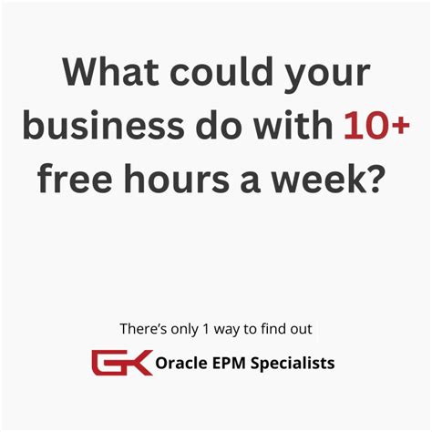 Oracleepm Businesstransformation Processautomation Efficiency… Gk Oracle Epm Specialists