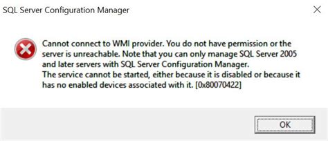 Sql Server Unable To Launch Sql Server Configuration Manager Error